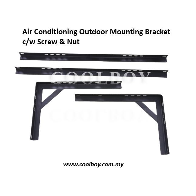 Air Conditioning Outdoor Mounting Bracket c/w Screw & Nut 1HP-2.5HP ...