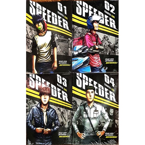 KOMIK - SPEEDER (01-04) - KARYA ZINT ( GEMPAK STARZ ) | Shopee Malaysia