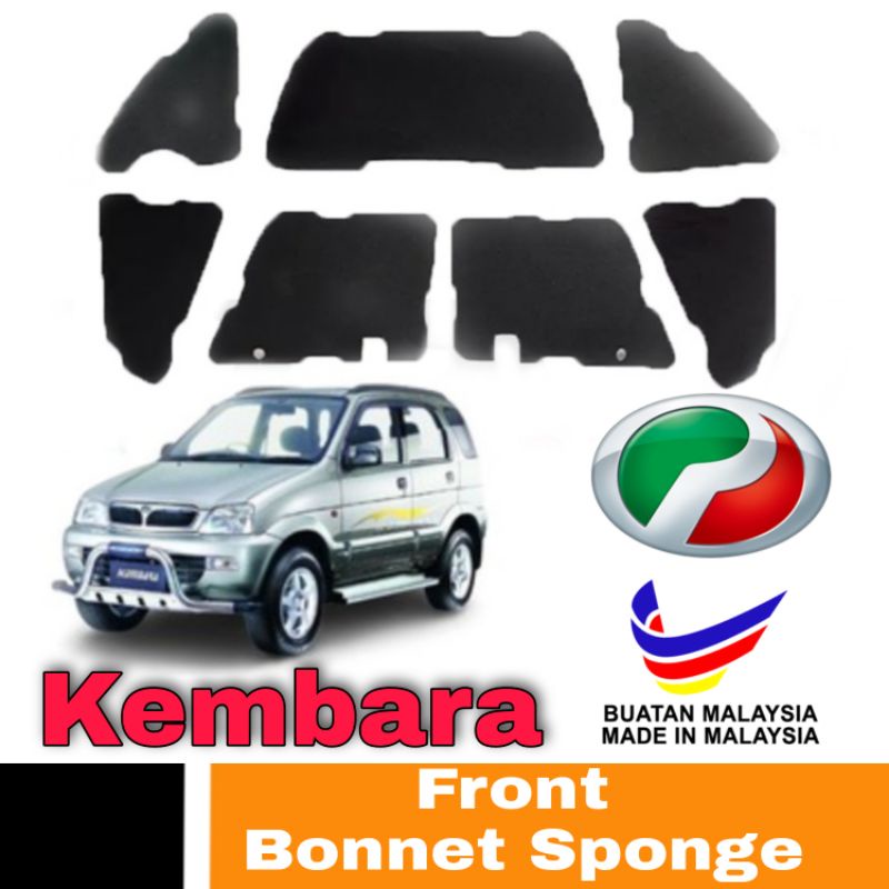Perodua Bonnet Cover Sponge Mat Soundproof Baru span bonet Aruz Ativa ...