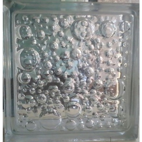 Glass Block Glass Brick Blok Kaca Dinding 190mm X 190mm X 80mm 玻璃砖 ...