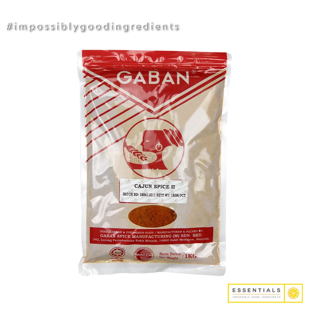 Gaban Cajun Spice II (1KG) | Shopee Malaysia