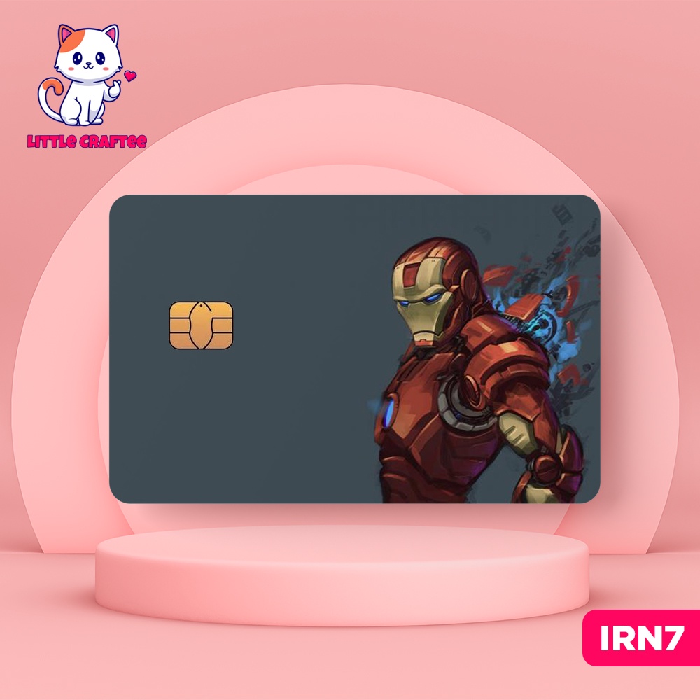 Ironman [Series 1] -ATM, Bank Card, Credit Card Sticker Cover Skin ...