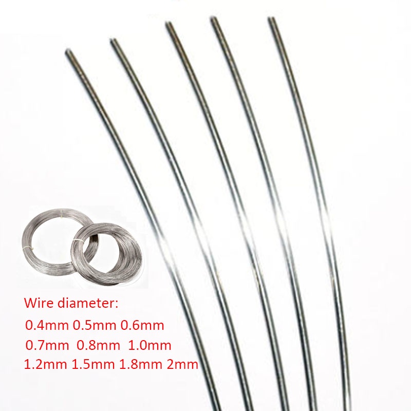 1Meters 304 Stainless Steel Spring Wire 0.4/0.5/0.6/0.7/0.8/1/1.2/1.5/1 ...