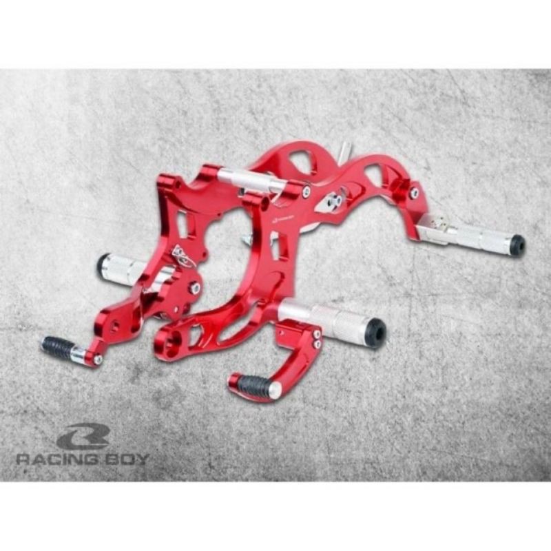 Racing Boy RCB Yamaha LC135 V3 4Speed 4S Front Footrest System Red ...