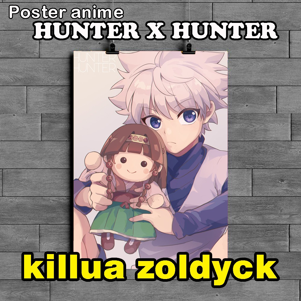 Hunter X HUNTER killua zoldyck Anime Poster FULL color HD quality FULL ...