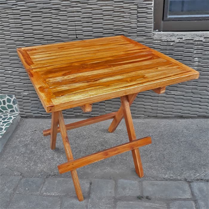 KAYU Jepara Wood Miniature Camping Folding Table | Shopee Malaysia