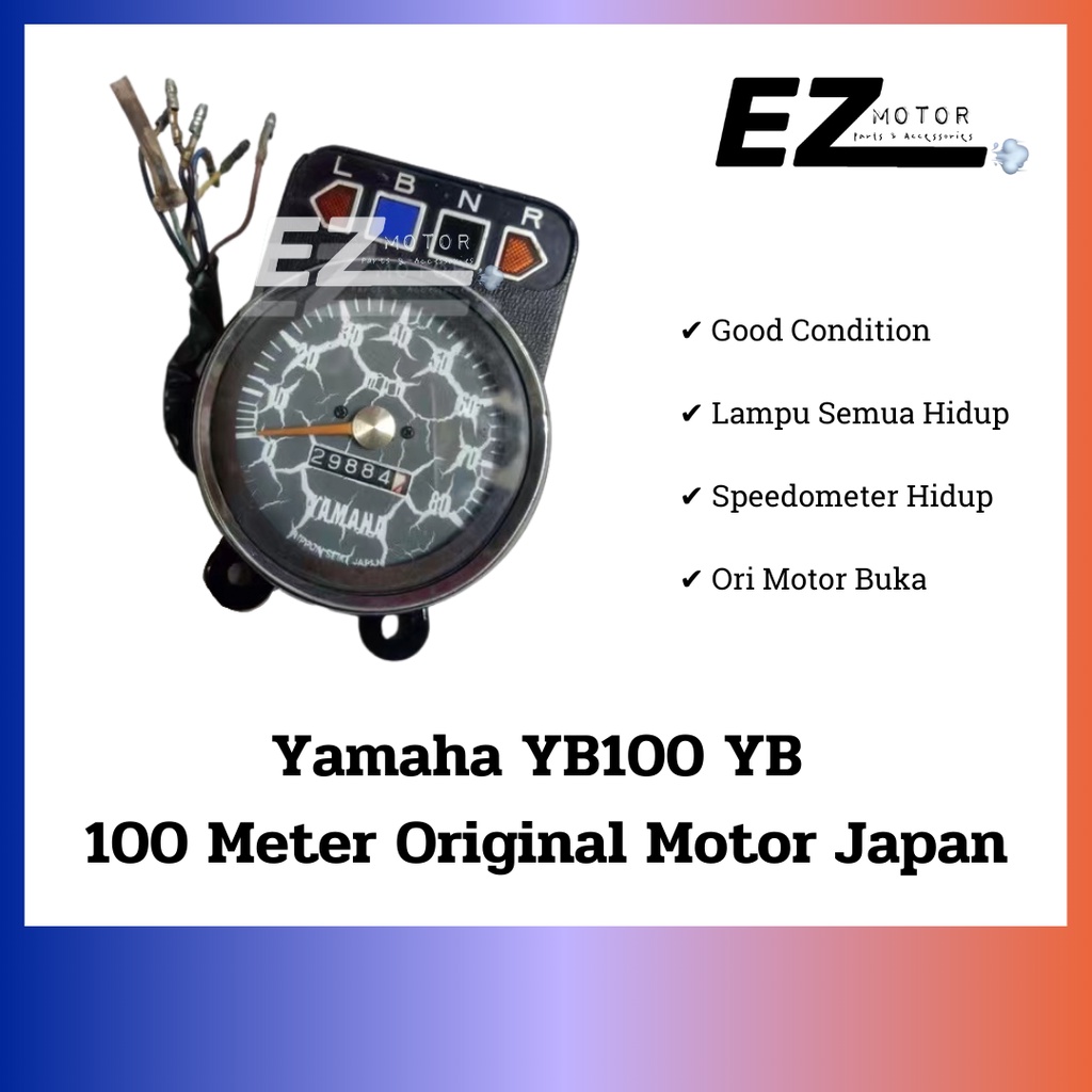 Yamaha YB100 YB 100 Meter Original Motor Japan | Shopee Malaysia