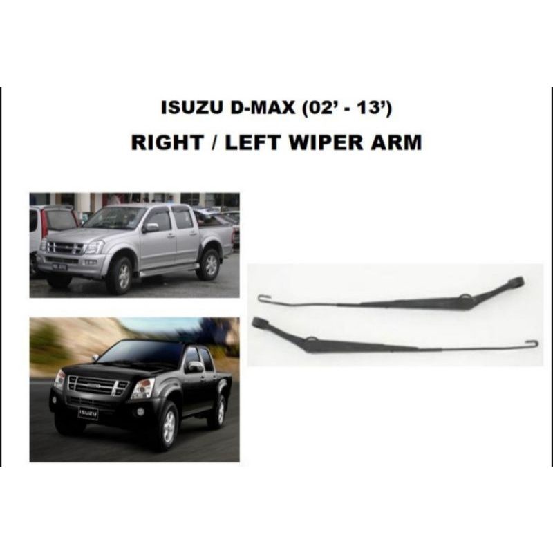 ISUZU DMAX D-MAX 05-12 year wiper arm | Shopee Malaysia