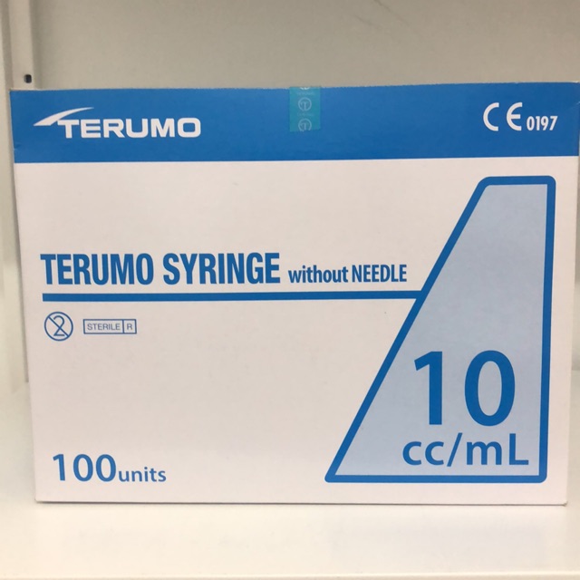 Terumo syringe without needle 10cc/ml 100’s | Shopee Malaysia
