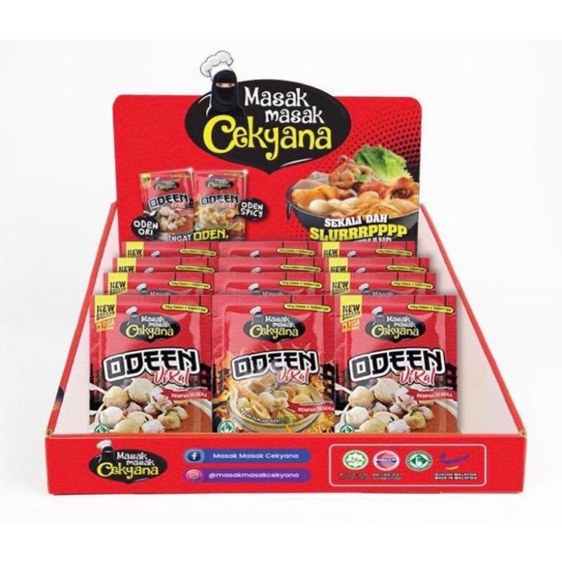 [READY STOCK]💥💥 Odeen Viral By CekYana Original & Hot Spicy 50g | Sos ...