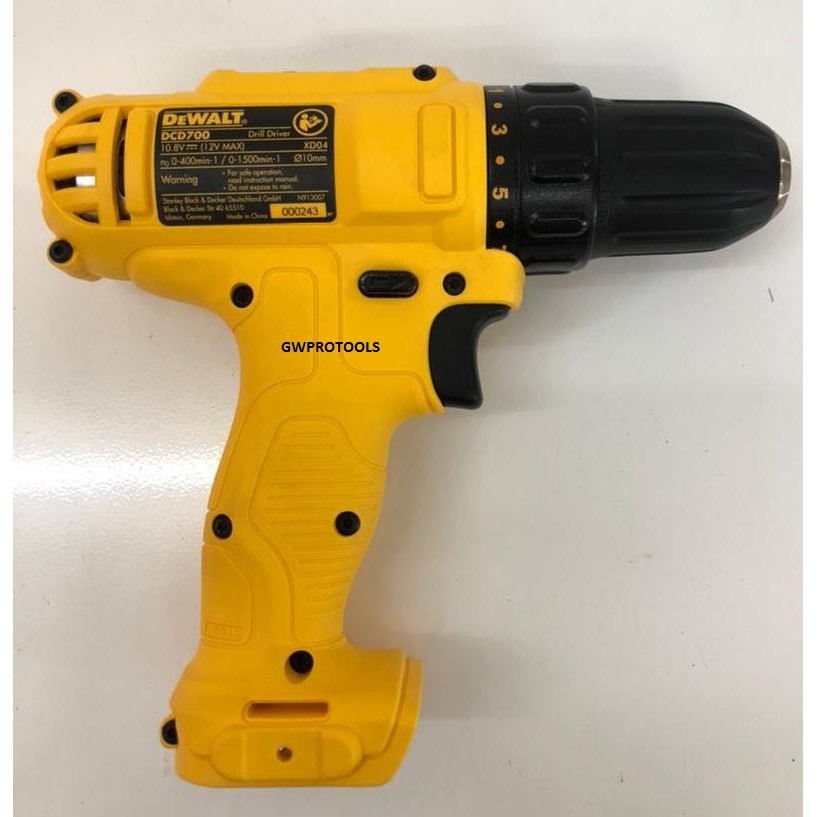 DCD700 ( BARE / SOLO UNIT ) DEWALT 12V MAX CORDLESS DRILL DRIVER ...