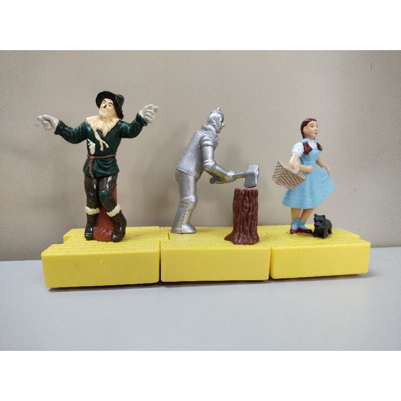 Vintage Wizard Of Oz 1997 Blockbuster connect and roll figure set ...