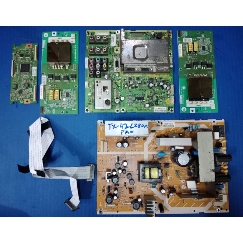 Panasonic Tx-42Lz80m Power Supply System Board Tcon Lvds Inverter ...
