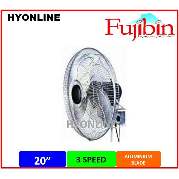 FBW-20 - FUJIBIN 20" INDUSTRIAL WALL FAN / FUJIBIN 20“ 工业璧扇 | Shopee ...