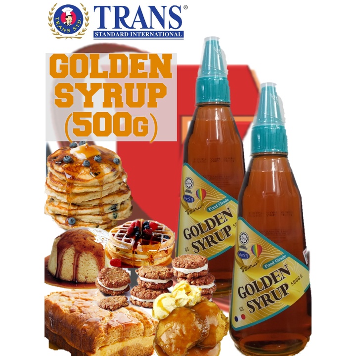 TRANS SIRAP EMAS |GOLDEN SYRUP |500G | HALAL | Shopee Malaysia