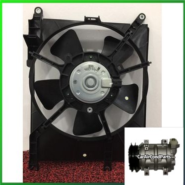 Original Denso Fan Motor with Casing and Fan Plate For Perodua Viva ...