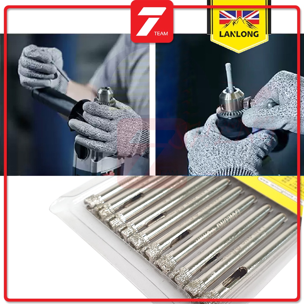 LANLONG Diamond Tile Drill Bit / Hole Drill Bit for Ceramic Tile ...