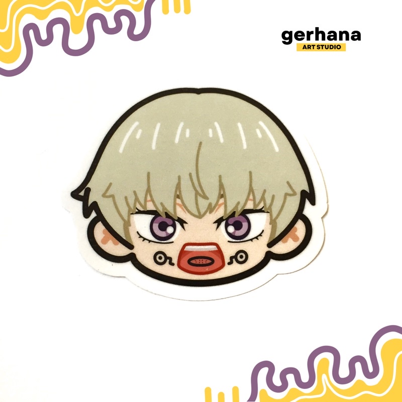 Jujutsu Kaisen & Jujutsu Kaisen 0 Chibi Sticker | Inumaki Yuta Geto ...