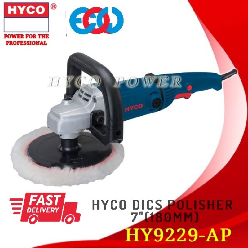HYCO HY9229-AP POLISHER (7") 180MM 1400WATT | Shopee Malaysia