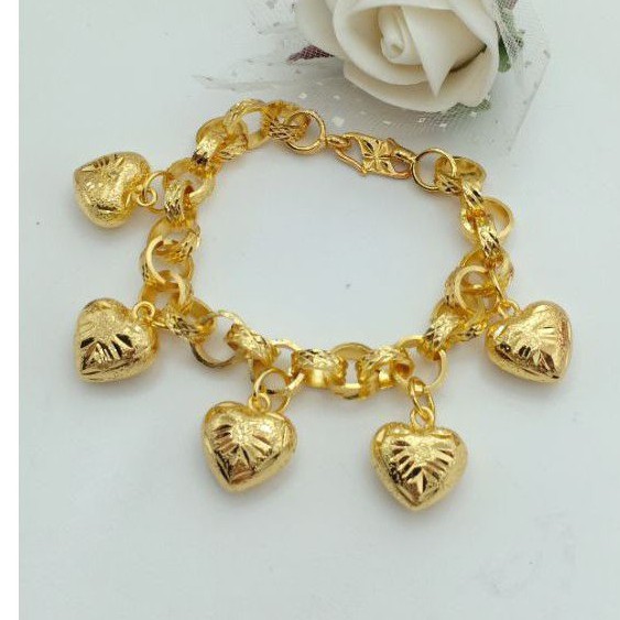Emas Sadur 24k Gelang Tangan Candy 💥 Harga Termurah | Shopee Malaysia