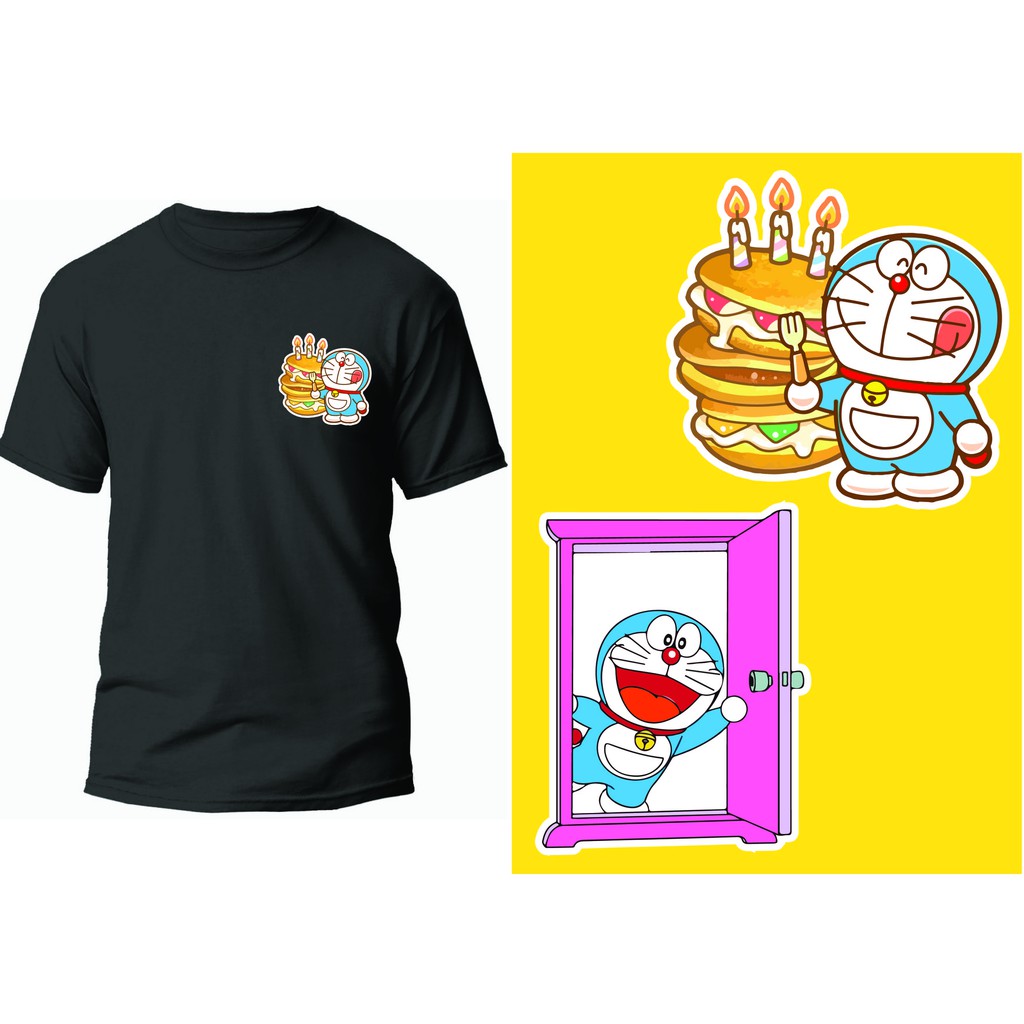 (READY STOCK- SHIP TODAY) Doraemon cartoon printed tshirt/ couple shirt ...