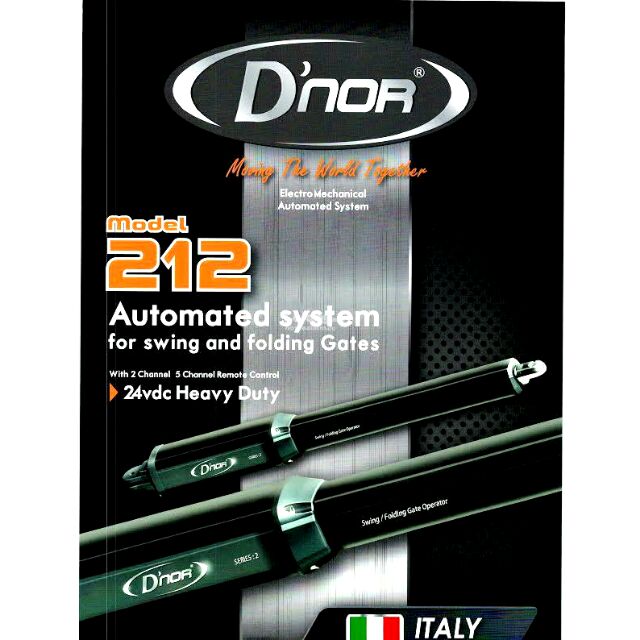 DNOR Autogate System model 212 New 4 channel (Swing or Folding gate ...