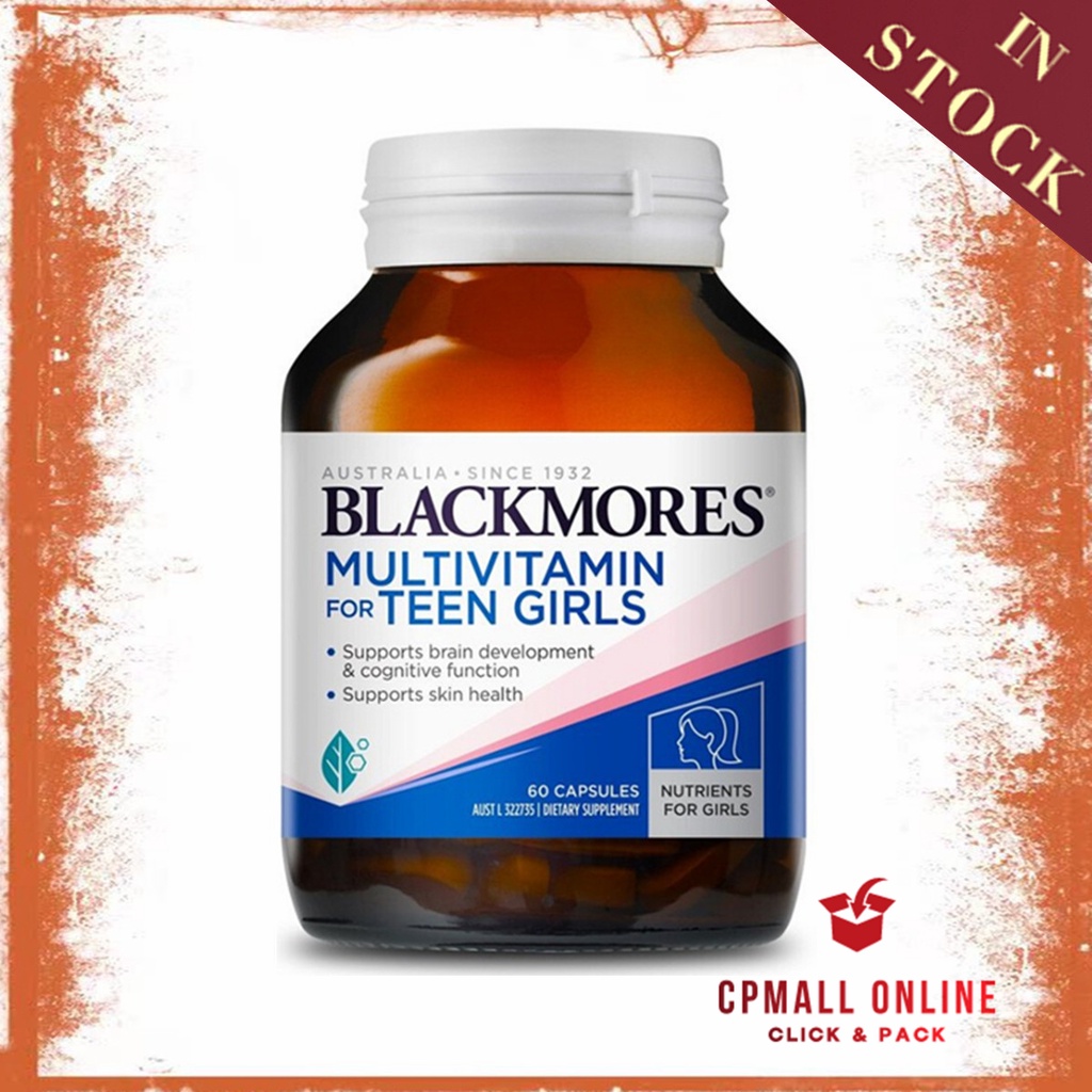 [Expiry Date: 06/2028] Blackmores Multivitamin for Teen Girls 女孩综合维生素群 ...