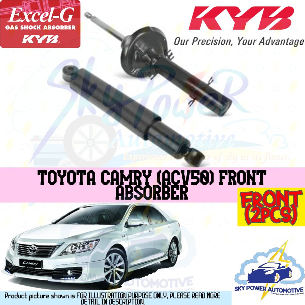 TOYOTA CAMRY 2.0/2.4 (ACV50/ACV51) KAYABA (KYB) EXCEL-G GAS SHOCK ...