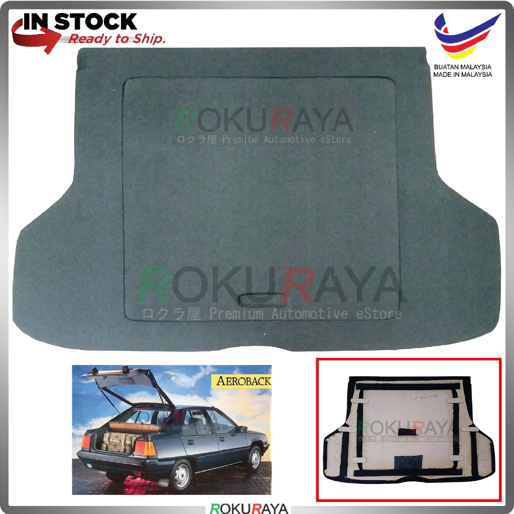 Proton Saga Iswara Aeroback (1st Gen) Custom Fit 15mm Rear Bonnet Spare ...