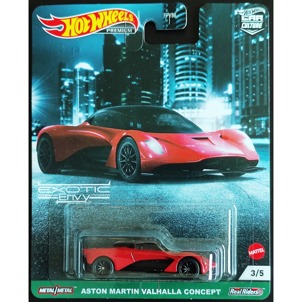 Hot Wheels Premium Aston Martin Valhalla Concept [Car Culture Exotic ...