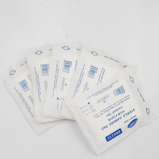 Sterile Gamgee Pad 10cm*20cm 5's | Shopee Malaysia