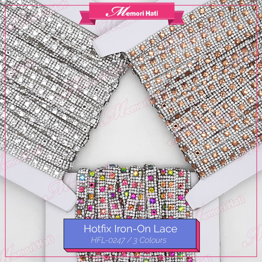 Hotfix Iron-On Lace HFL-0247 | Shopee Malaysia