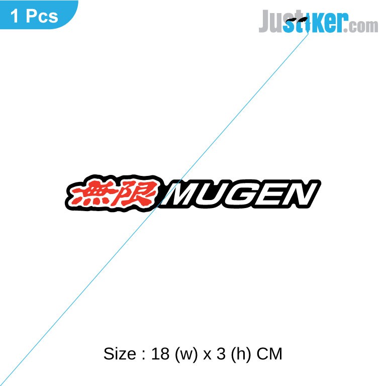 Mugen Logo Sticker, Honda Mugen, Mugen Car Sticker | Shopee Malaysia