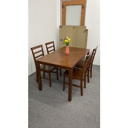 LPC MALL Dining Table Chair 91,92,93 White & Wenge & Oak Color Dining ...