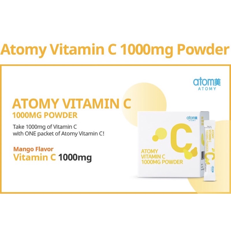 Atomy Vitamin C 1000mg Powder | Shopee Malaysia