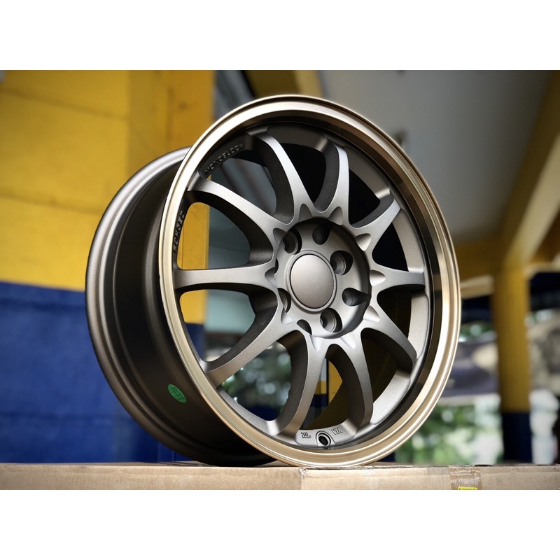 Sport Rim 15 inch 6.5 JJ Rays CE28 Design For Viva Axia Kenari Kelisa ...