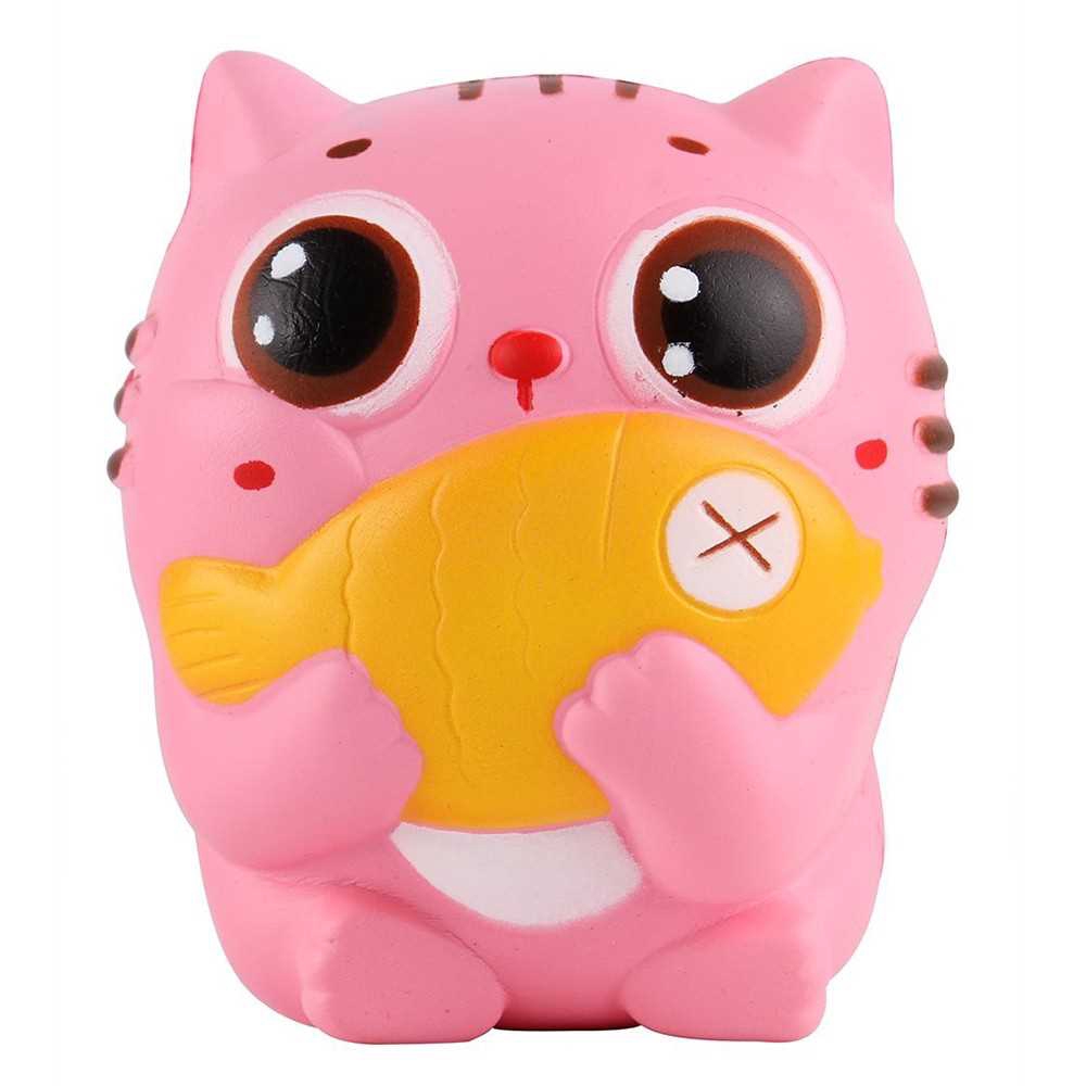 Exquisite Fun Soft Cat Cartoon Squishy Slow Rising Squeeze | Shopee ...