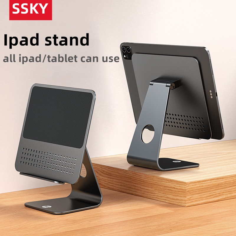 【Ready stock】SSKY小天 X32 Tablet Stand Ipad Stand All aluminum alloy Gray ...