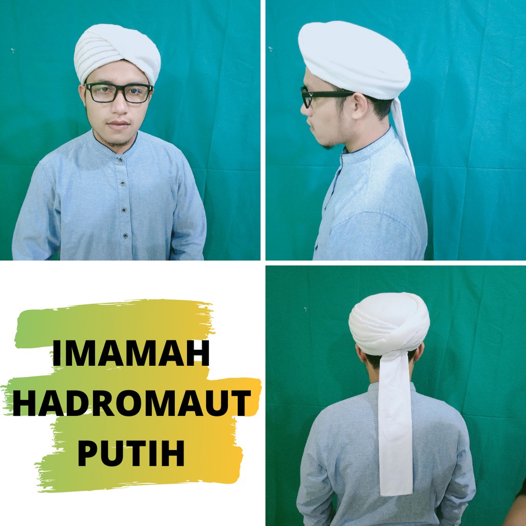 PUTIH Plain White hadramaut Prayer Cap | Shopee Malaysia