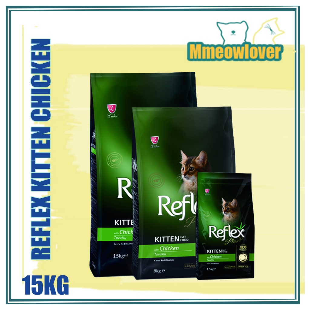 Reflex Plus Chicken Kitten Cat Food 15kg | Shopee Malaysia
