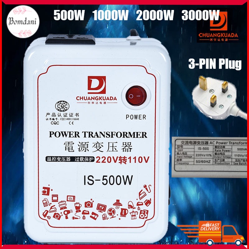Ready stock 500w Step Down Voltage Converter Transformer Transformer ...