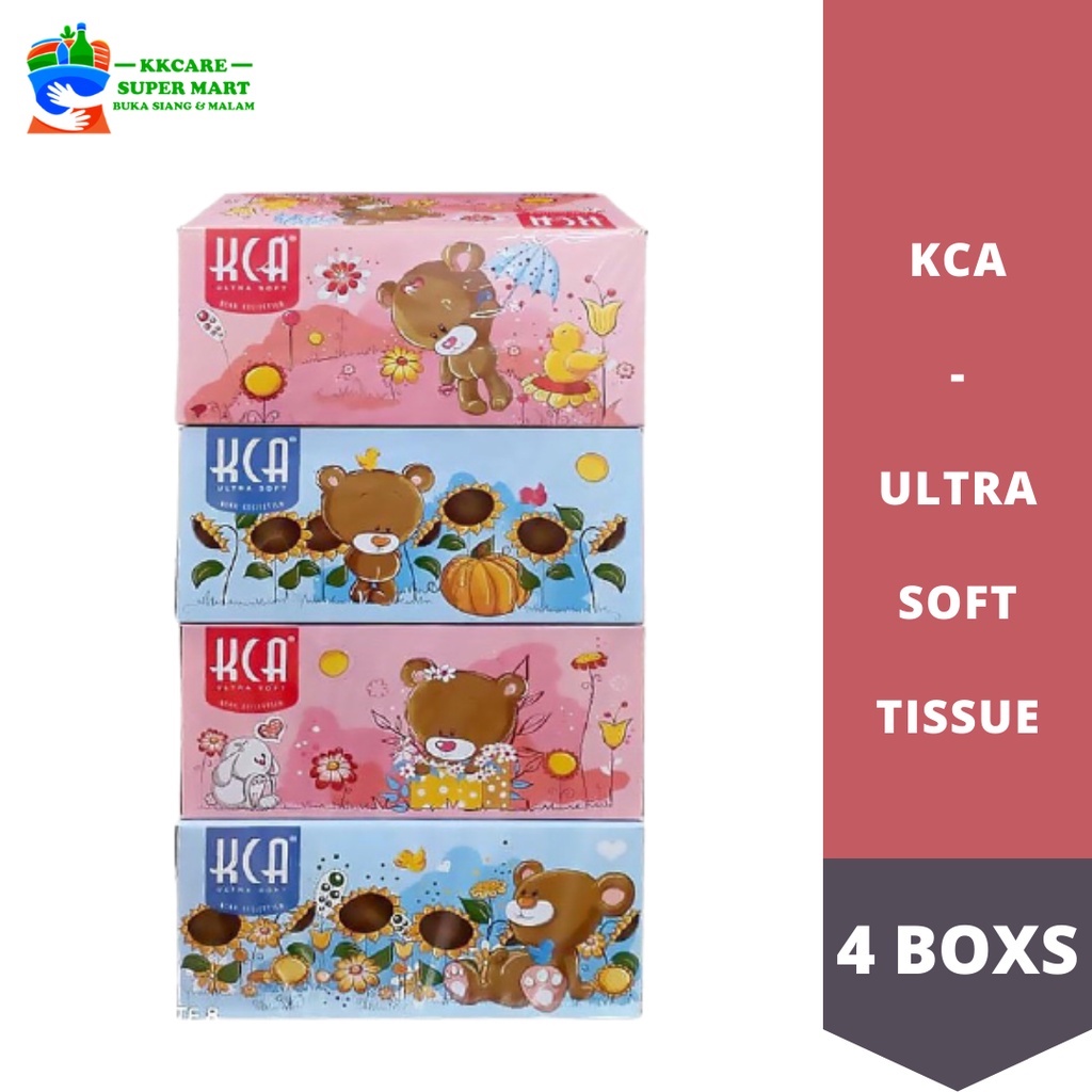 KCA - Ultra Soft / Tissue Paper Tisu - 4 Boxes | Shopee Malaysia