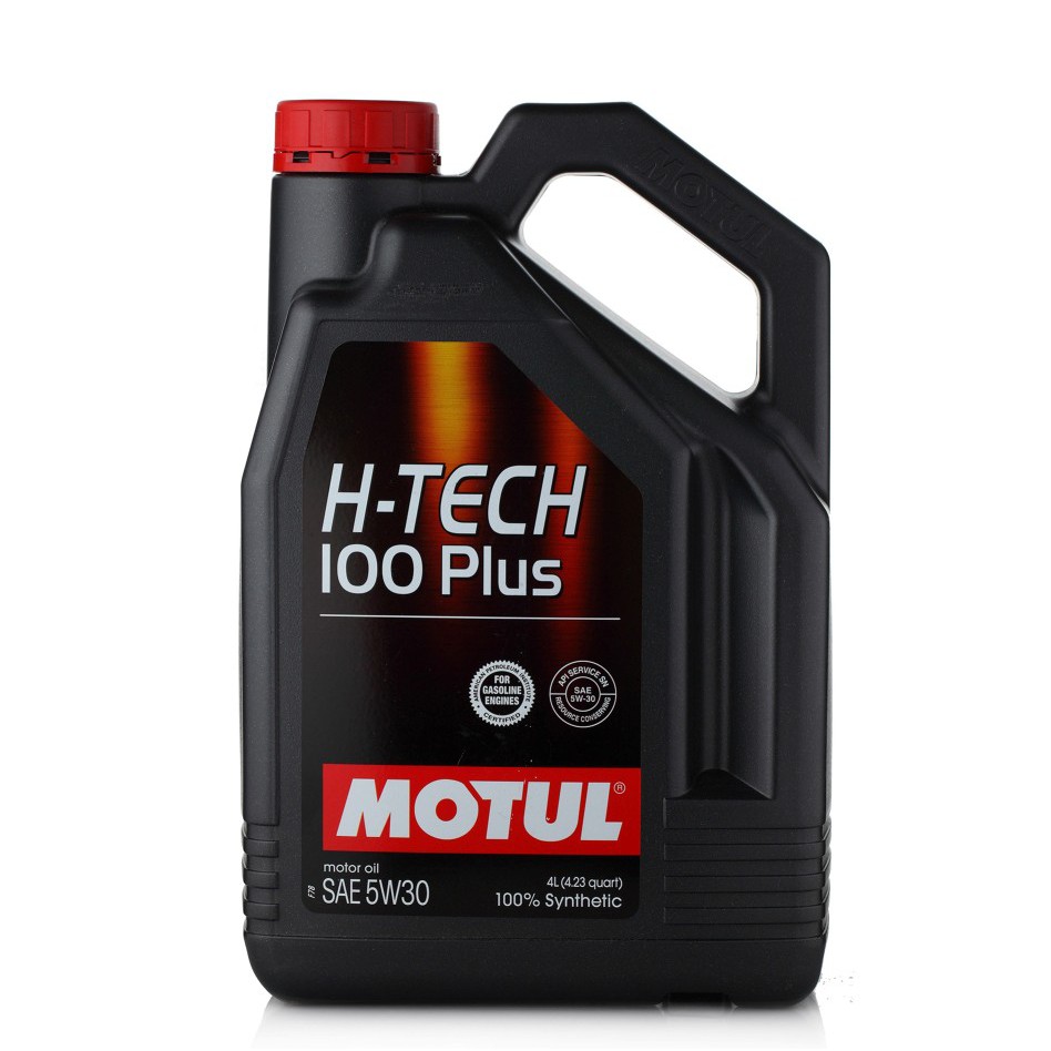 MOTUL H-TECH 100 Plus 5W30 Fully Synthetic Engine Oil 4L 5W-30 | Shopee ...