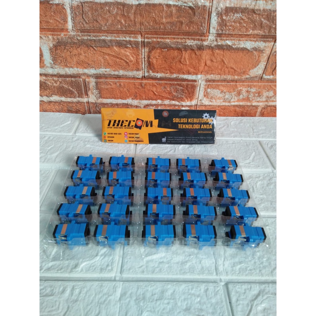 Fo SC cable connector Adapter Barrel Coupler Fiber Optic Barrel ...