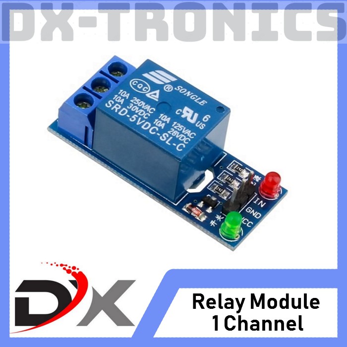 Relay Module 1 Channel 5V (Arduino compatible) | Shopee Malaysia
