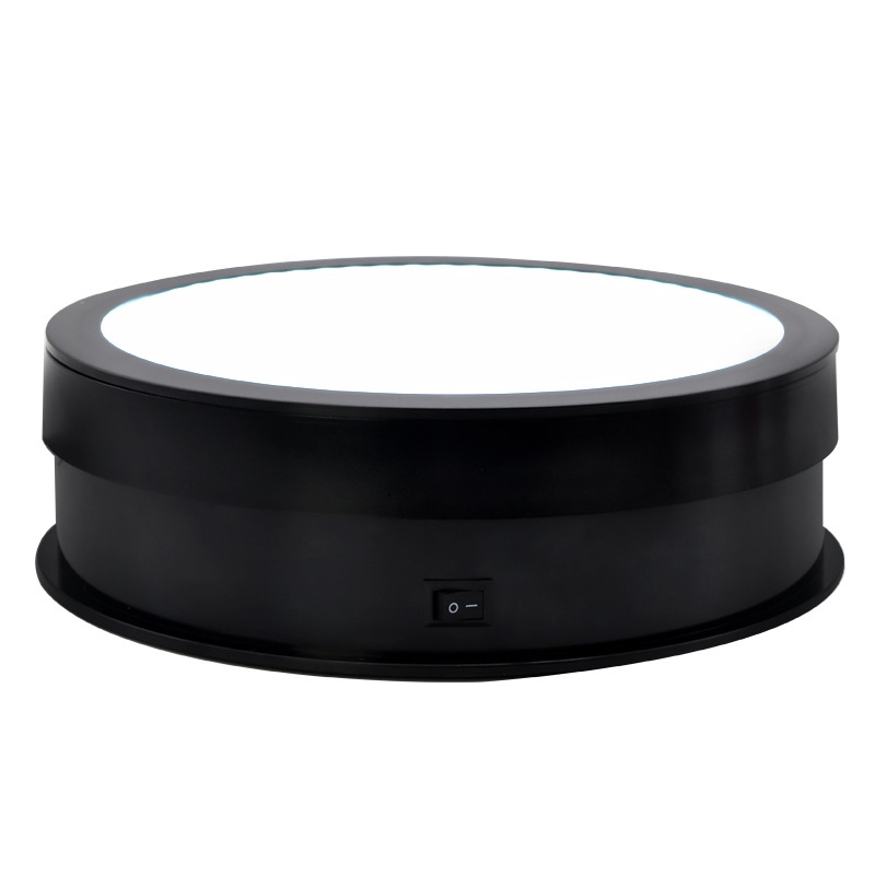Electric Full Luminous Rotating Display Stand Turntable Cosmetics ...