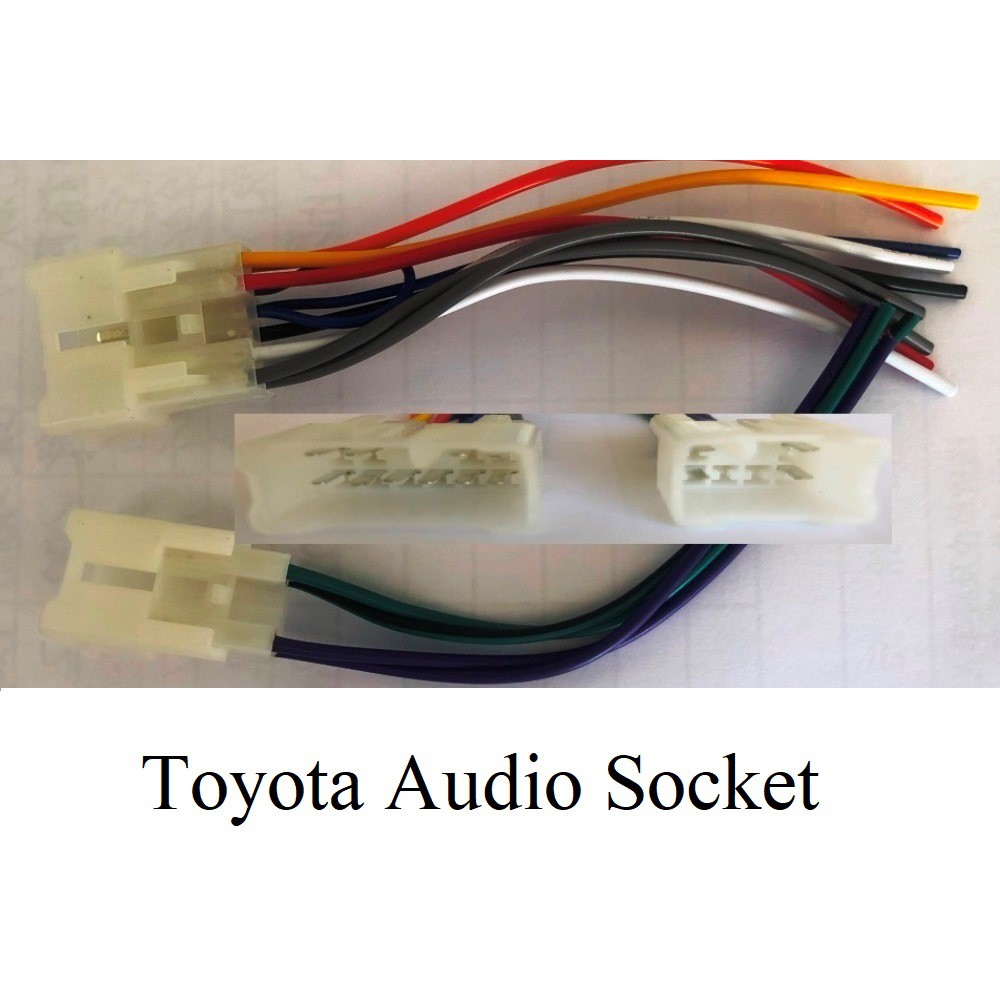 OEM Audio Player Socket for all Toyota / Perodua 2012-On | Shopee Malaysia