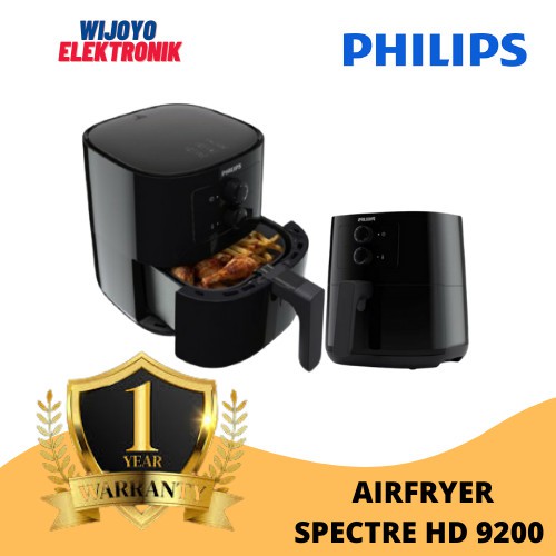 Philips Essential Air Fryer HD9200 4.1 Liter HD 9200 | Shopee Malaysia