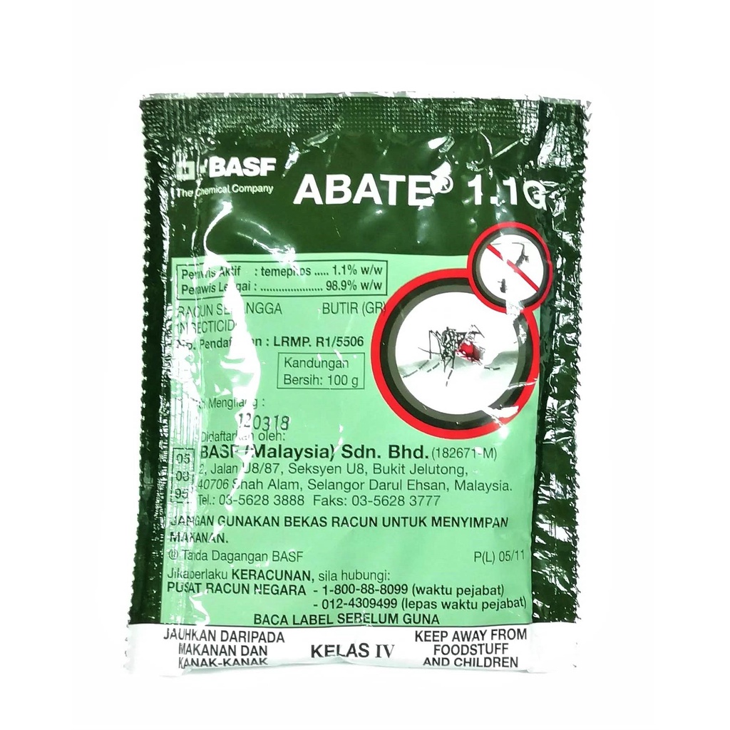 Abate 1.1G (Mosquito Larvae Killer) | Shopee Malaysia
