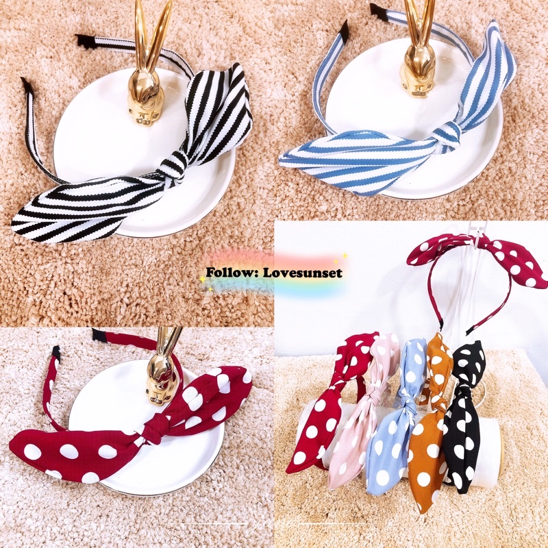 Cekak Rambut Riben Women headband *hair band girl 蝴蝶结发箍女@perempuan ...